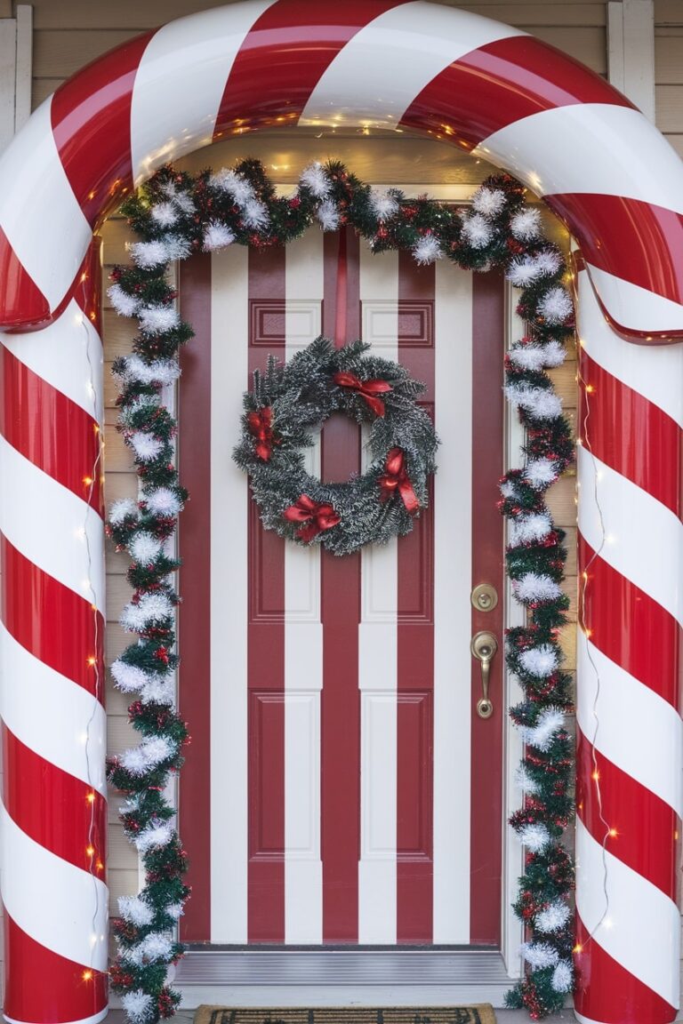 34 Christmas Door Decorating Ideas
