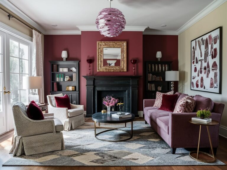 20 Colors That Go With Burgundy: Design, Walls, and Bedding