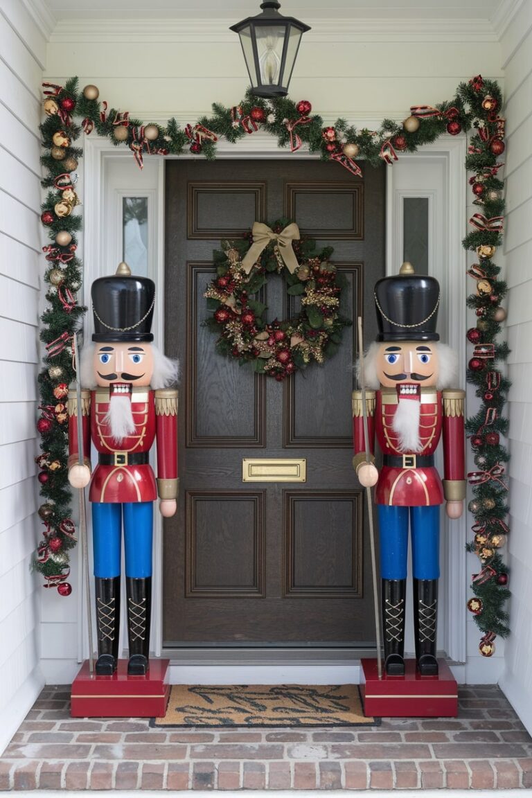 34 Christmas Door Decorating Ideas