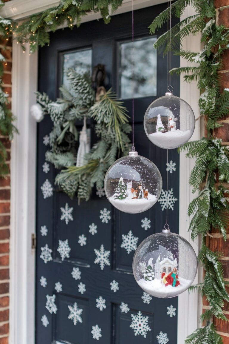 34 Christmas Door Decorating Ideas