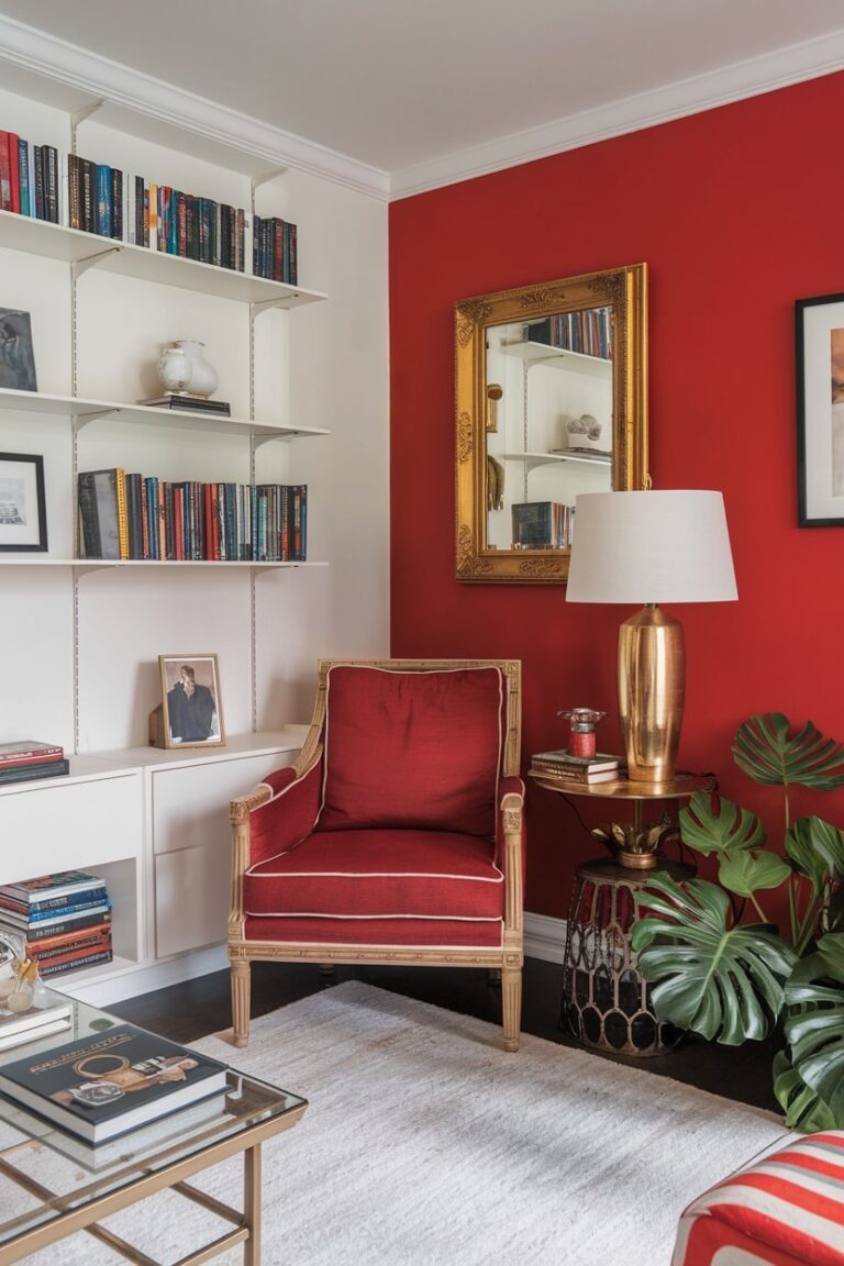 18 Colors That Go With Red: Interior Design and Decorating