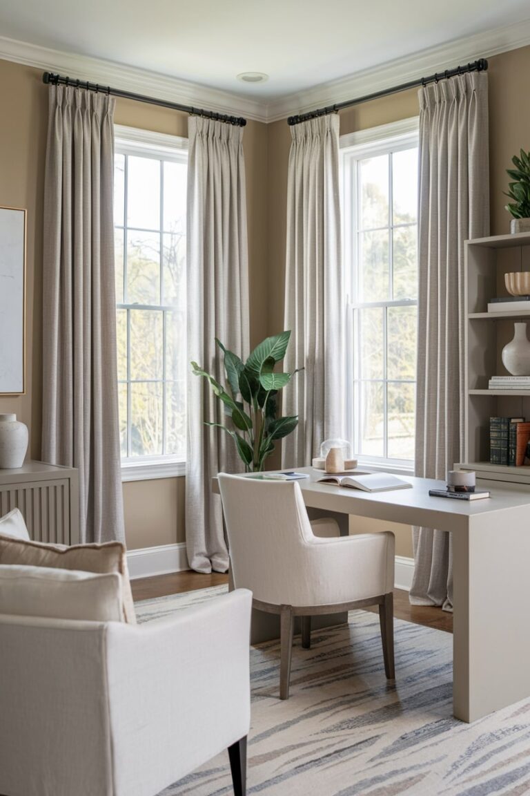 26 Neutral Home Office Ideas