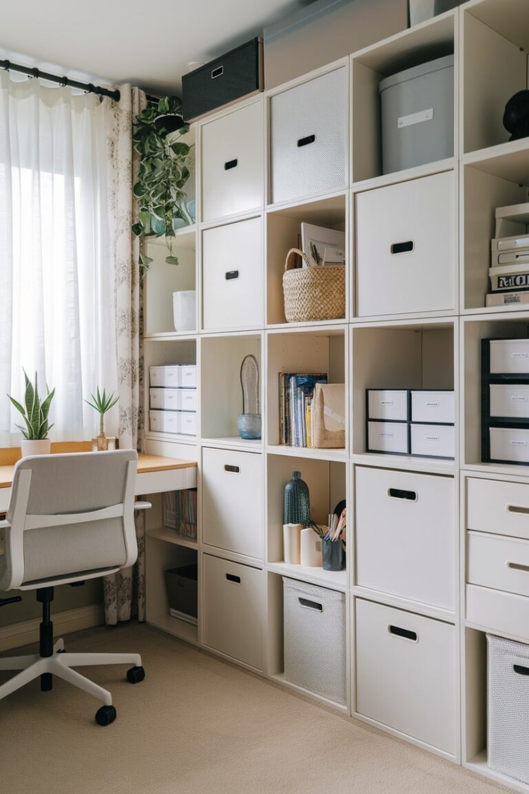 23 Home Office Storage Ideas for a Clutter-Free Workspace