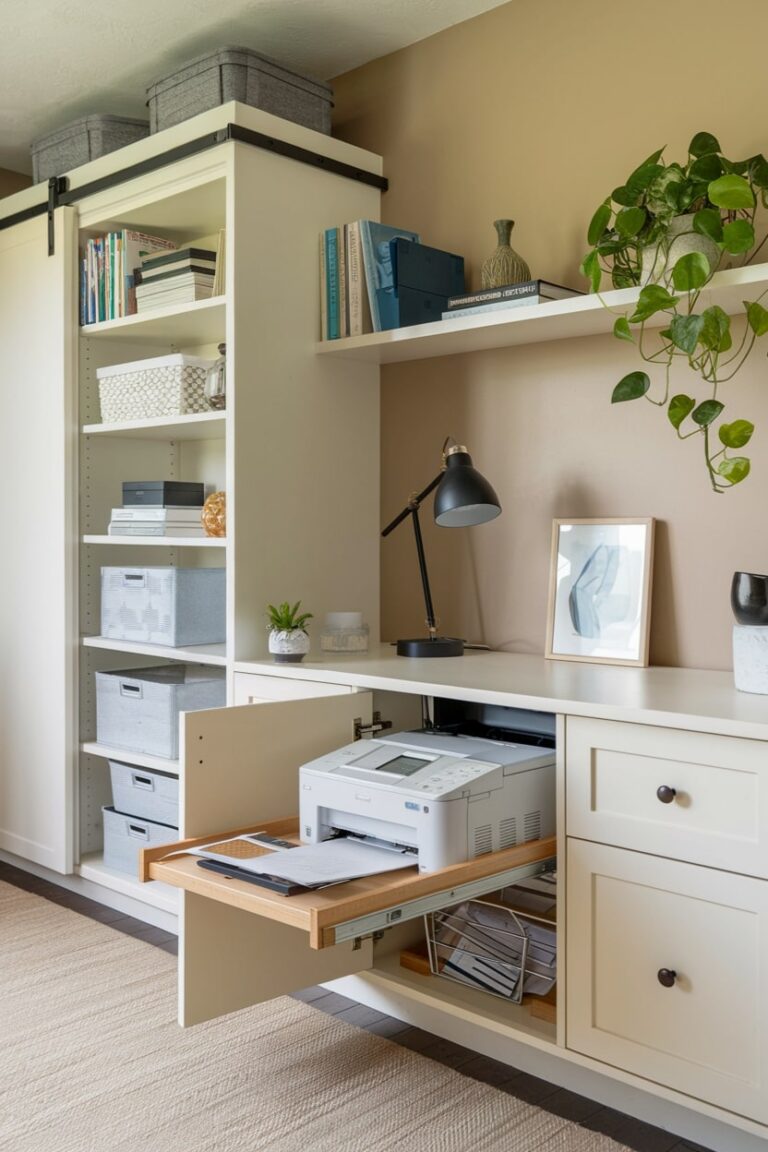 23 Home Office Storage Ideas for a Clutter-Free Workspace