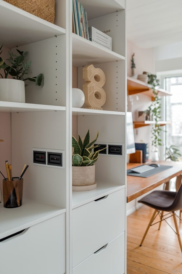 33 Home Office Shelving Ideas for Your Workspace