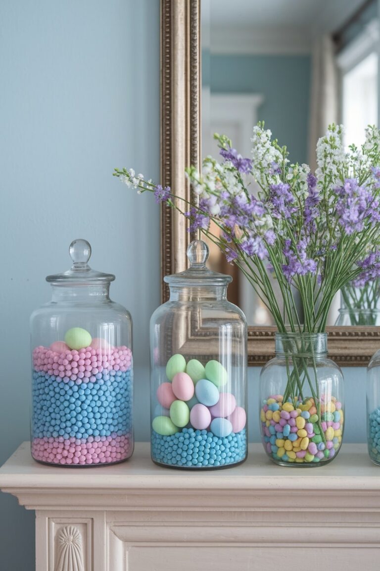 33 Fresh and Inspiring Spring Mantel Decor Ideas