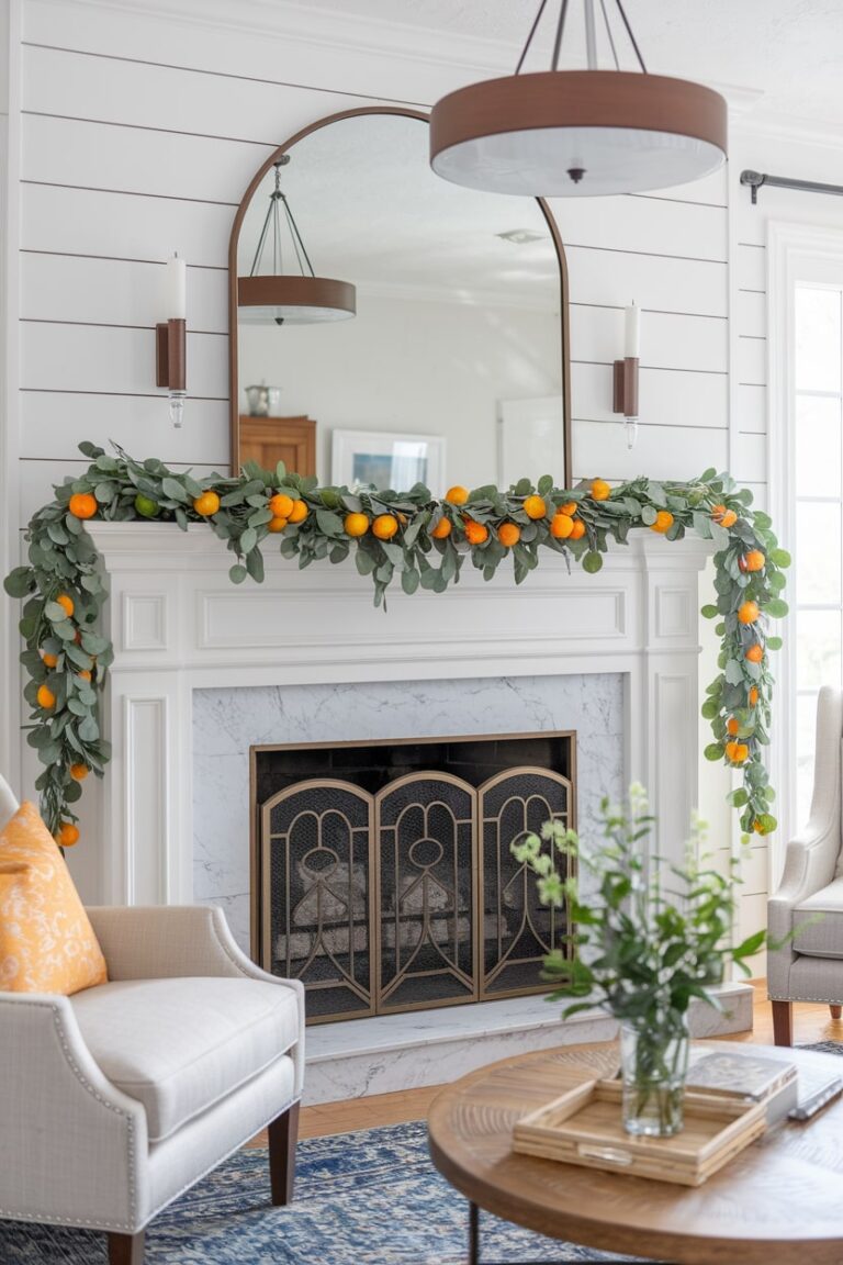 33 Fresh and Inspiring Spring Mantel Decor Ideas