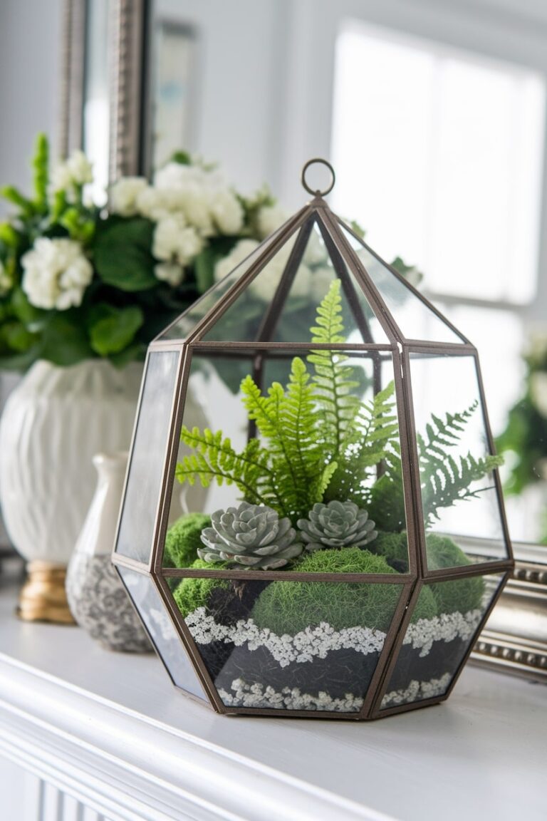 33 Fresh and Inspiring Spring Mantel Decor Ideas