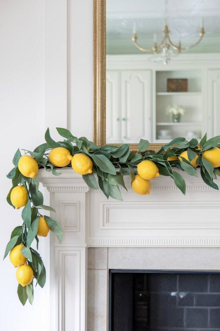 33 Fresh and Inspiring Spring Mantel Decor Ideas