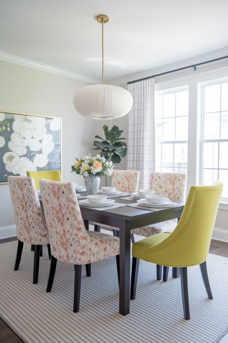 25 Spring Dining Room Decor Ideas to Brighten Your Interior