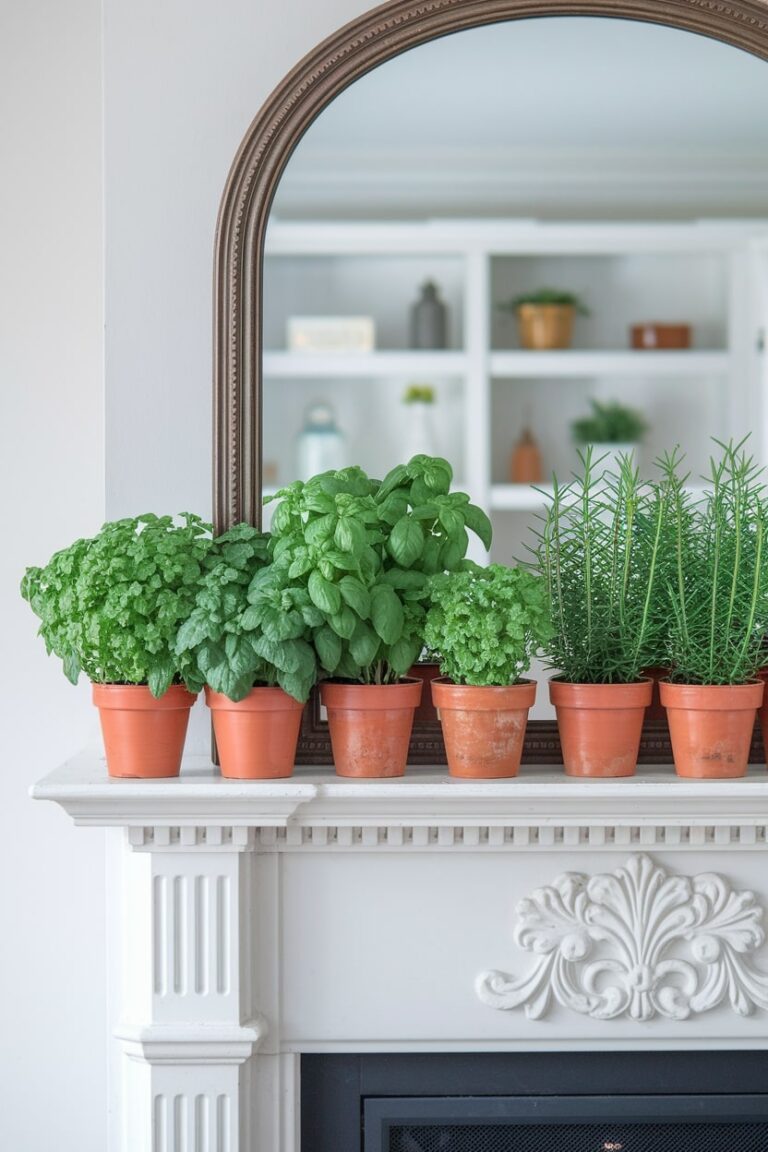 33 Fresh and Inspiring Spring Mantel Decor Ideas