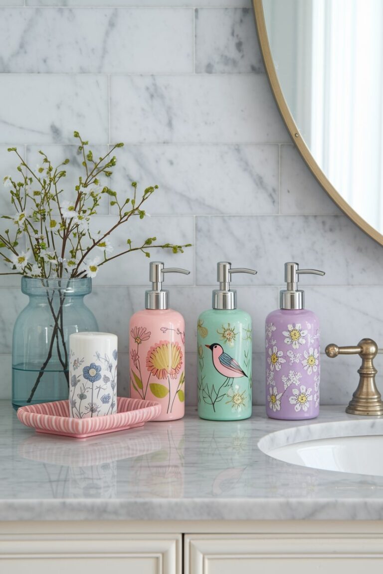 25 Spring Bathroom Decor Ideas for a Simple Refresh