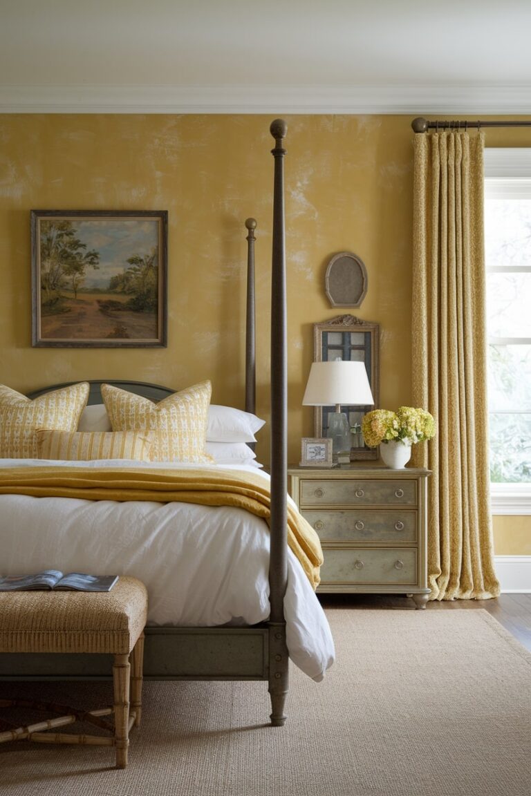 24 Yellow Bedroom Ideas for a Bright and Cheerful Space