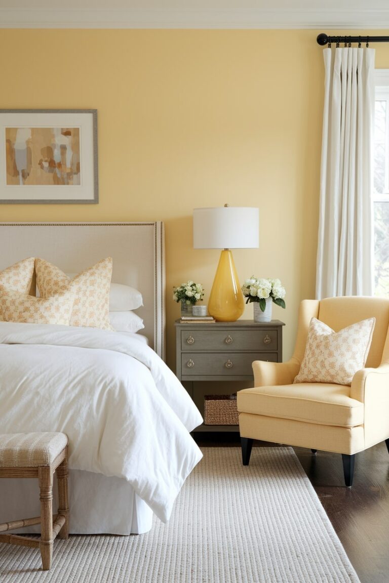 24 Yellow Bedroom Ideas for a Bright and Cheerful Space