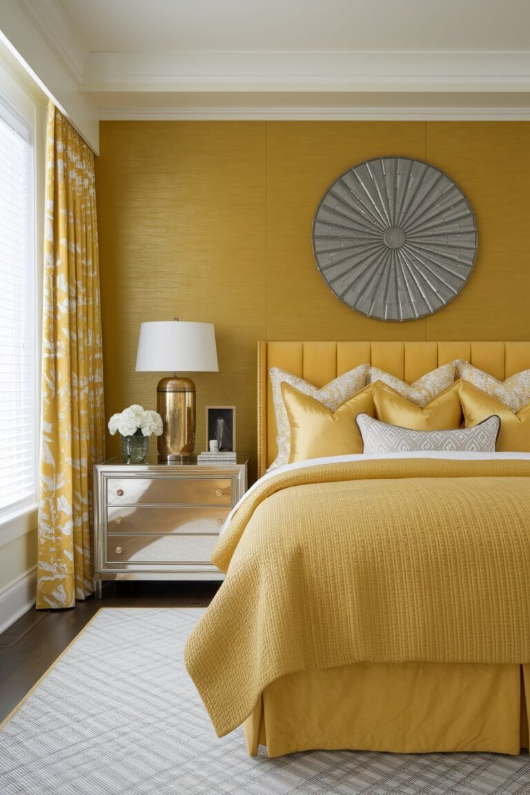 24 Yellow Bedroom Ideas for a Bright and Cheerful Space