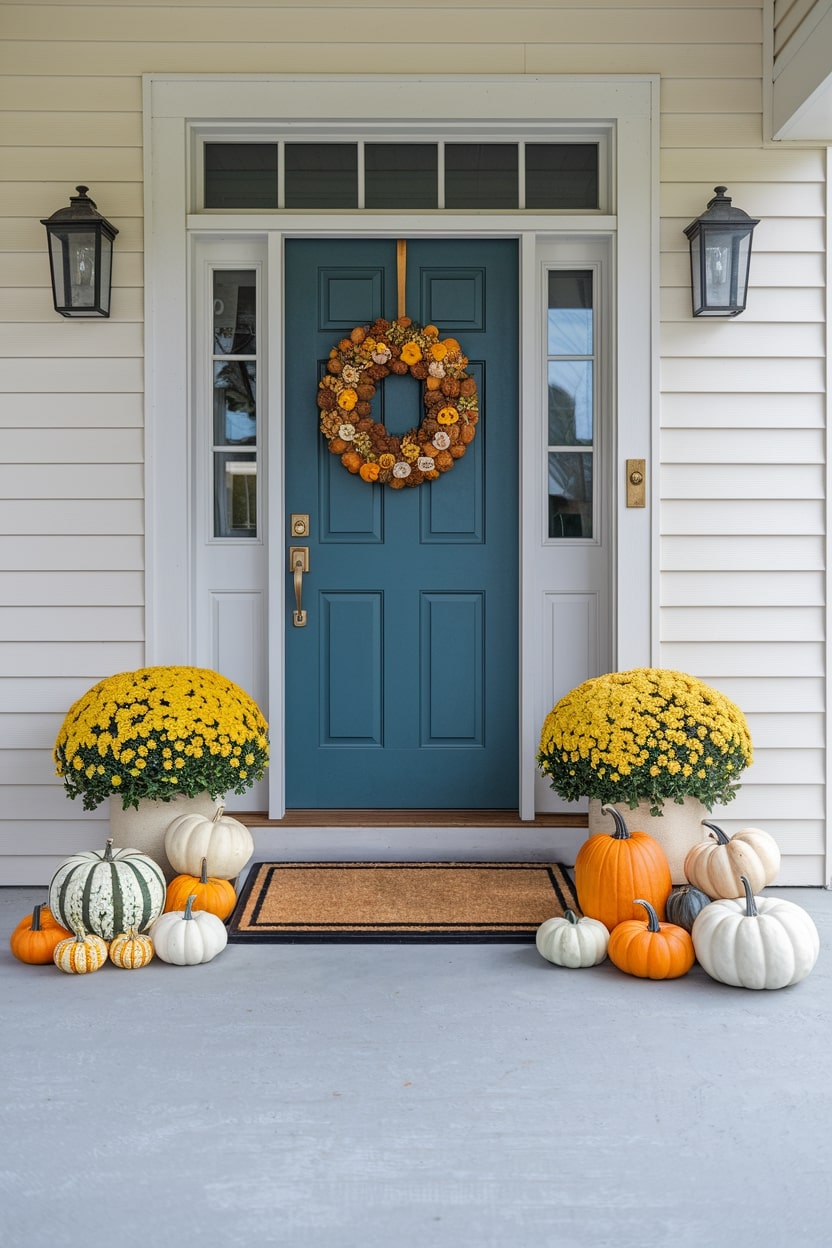 20 Fall Door Decor Ideas to Welcome the Season in Style