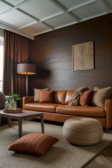 24 Brown Living Room Ideas for a Warm Space