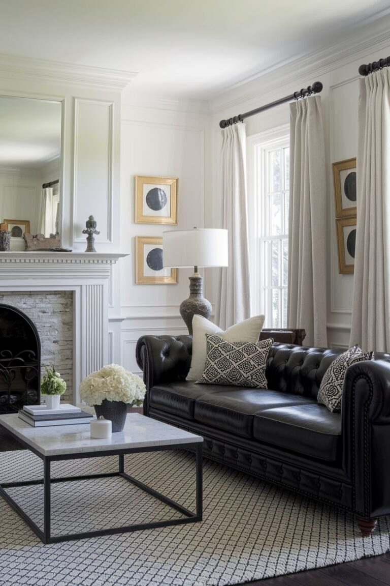 26 Black Living Room Ideas for a Bold and Sophisticated Space