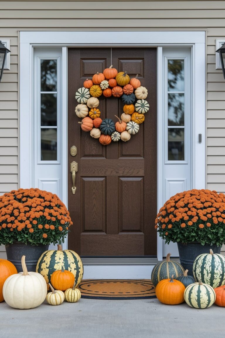 20 Fall Door Decor Ideas to Welcome the Season in Style