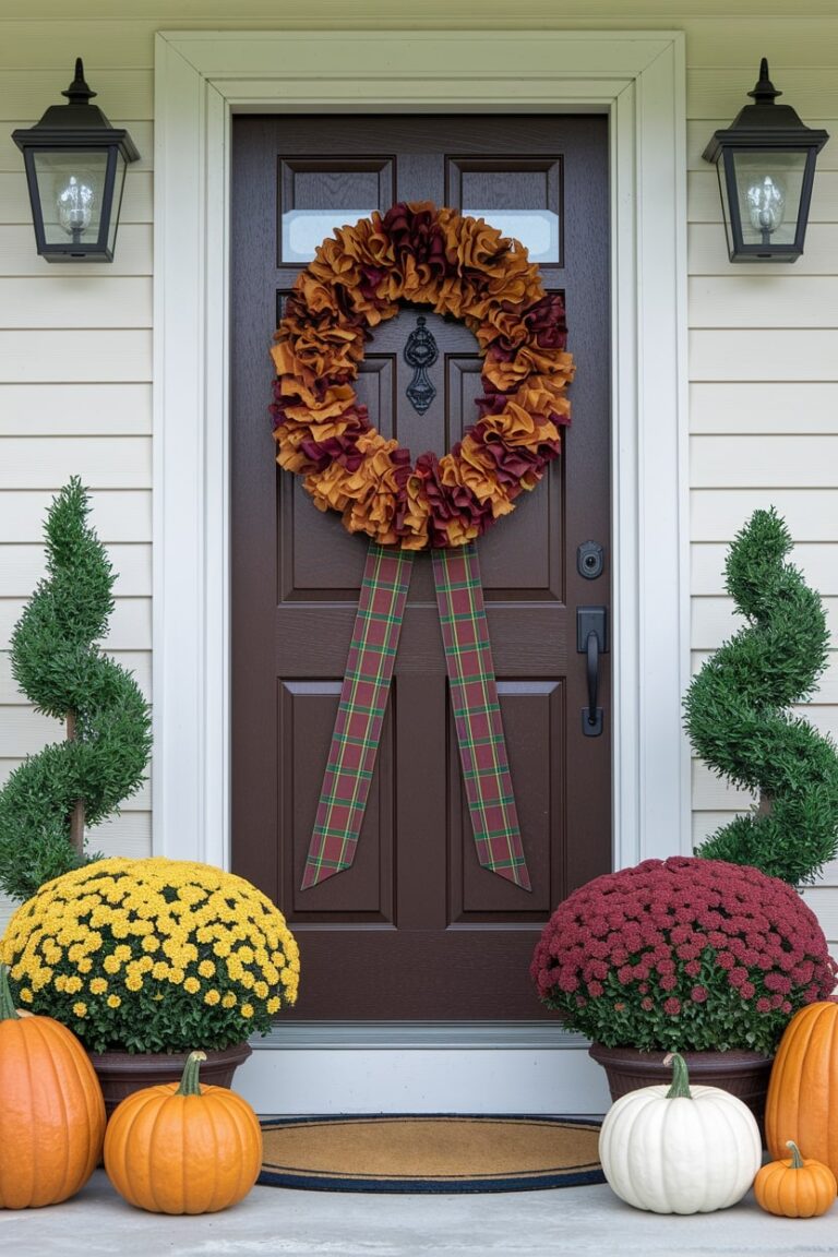 20 Fall Door Decor Ideas to Welcome the Season in Style