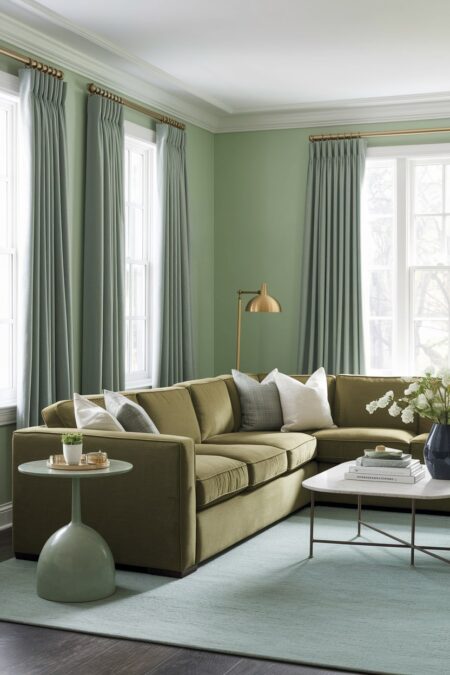 26 Green Living Room Ideas for a Fresh and Vibrant Space