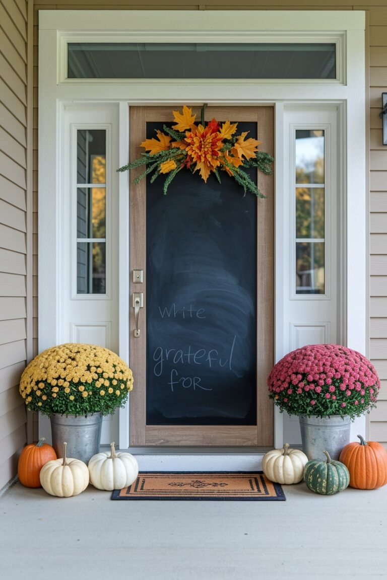 20 Fall Door Decor Ideas to Welcome the Season in Style