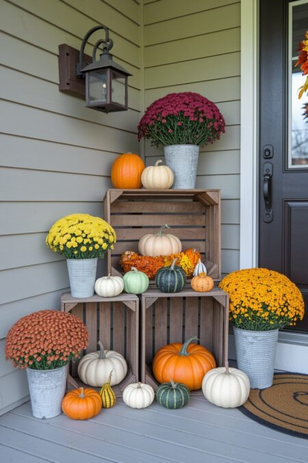 22 Fall Front Porch Decor Ideas for a Warm Autumn Welcome