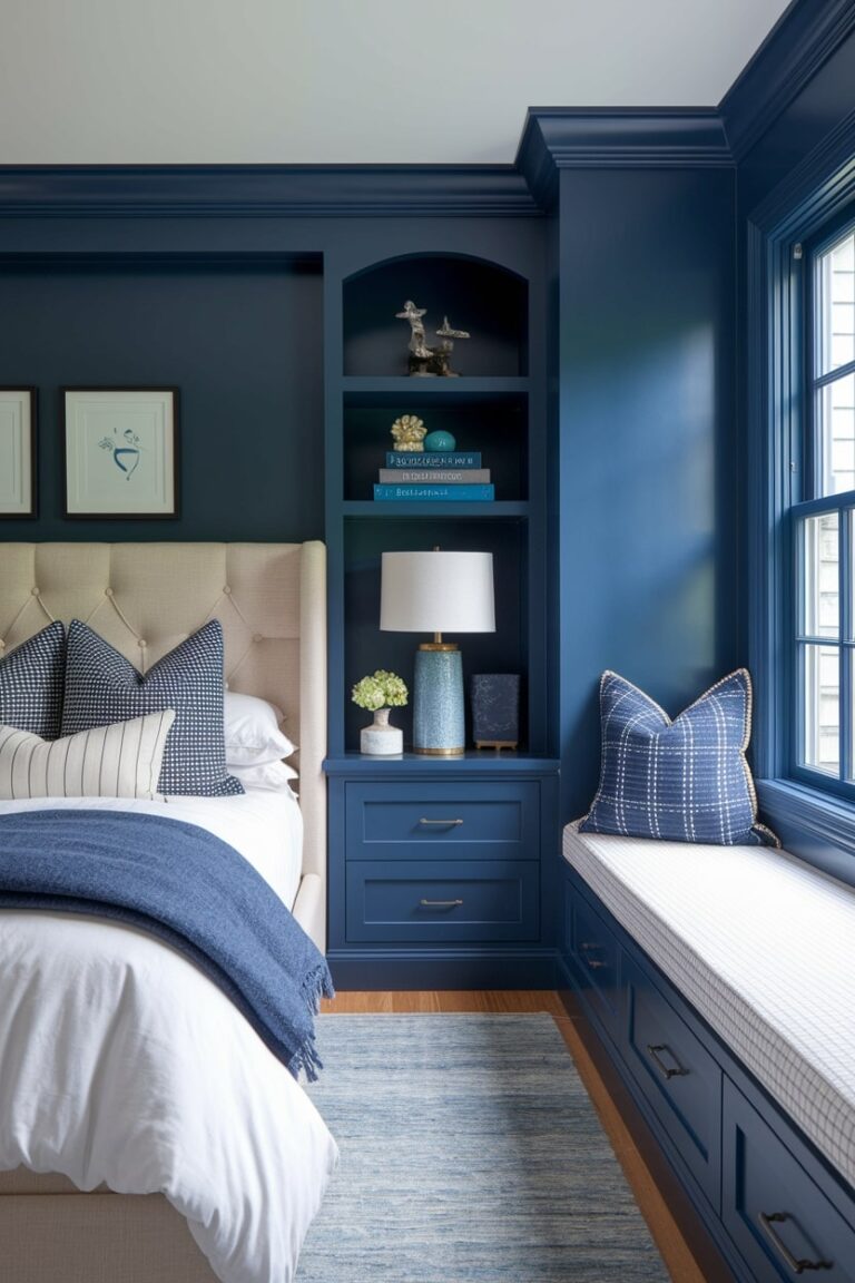 24 Navy Blue Bedroom Ideas for a Sophisticated Look